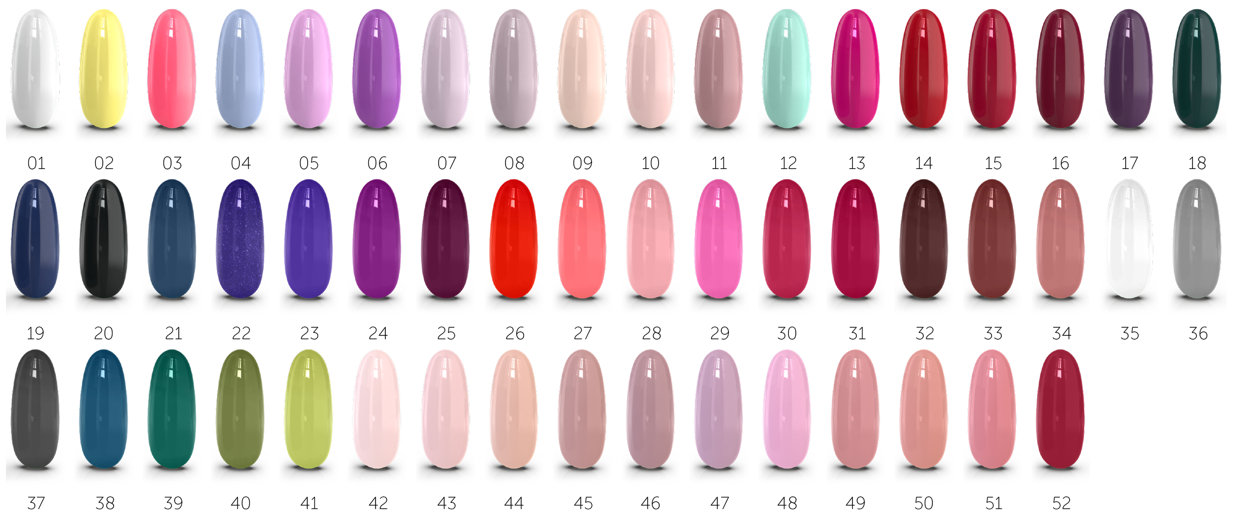 Gelpolish 100 Color 10ml
